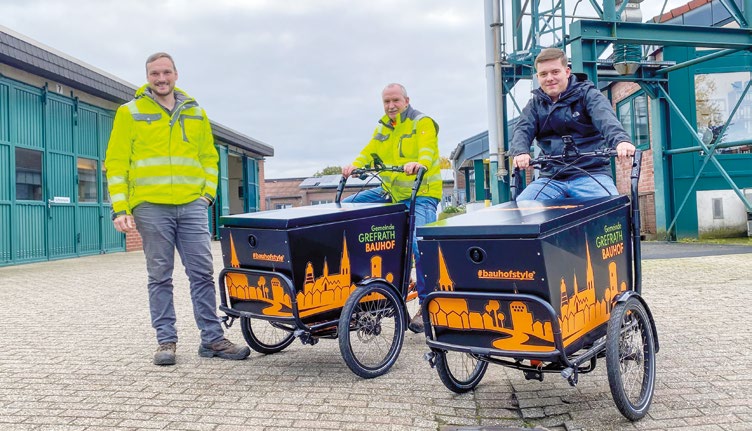 E-Cargobikes – ein nachhaltiger Autoersatz? - bauhof-leiter.de